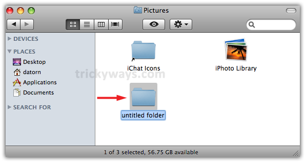 How To Create A New Folder In Mac OS X Mac OS X